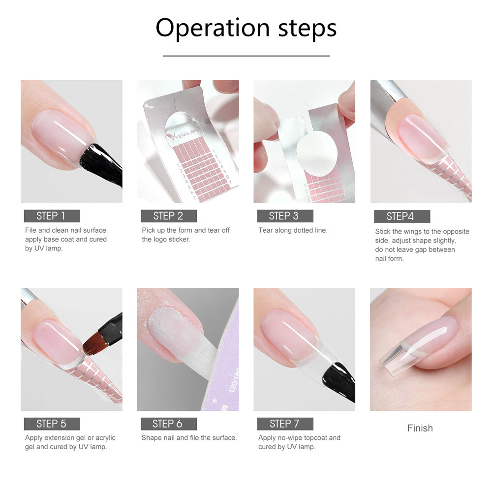 Venalisa Nail Forms 500psc/box