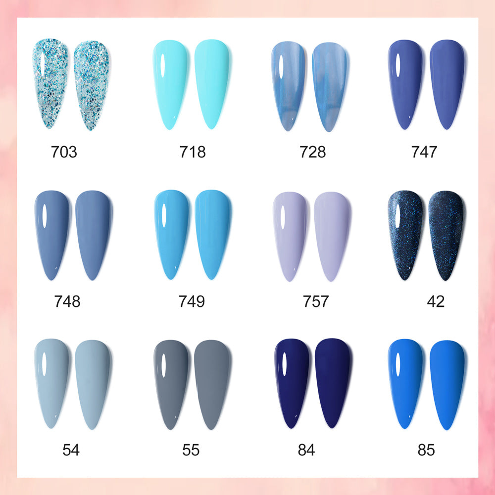 Venalisa Gel Polish 12 Colors Set Ocean Queen